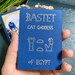 Bastet Altar Card Goddess Bast ACEO Artist Trading Gold Foil Ancient ...