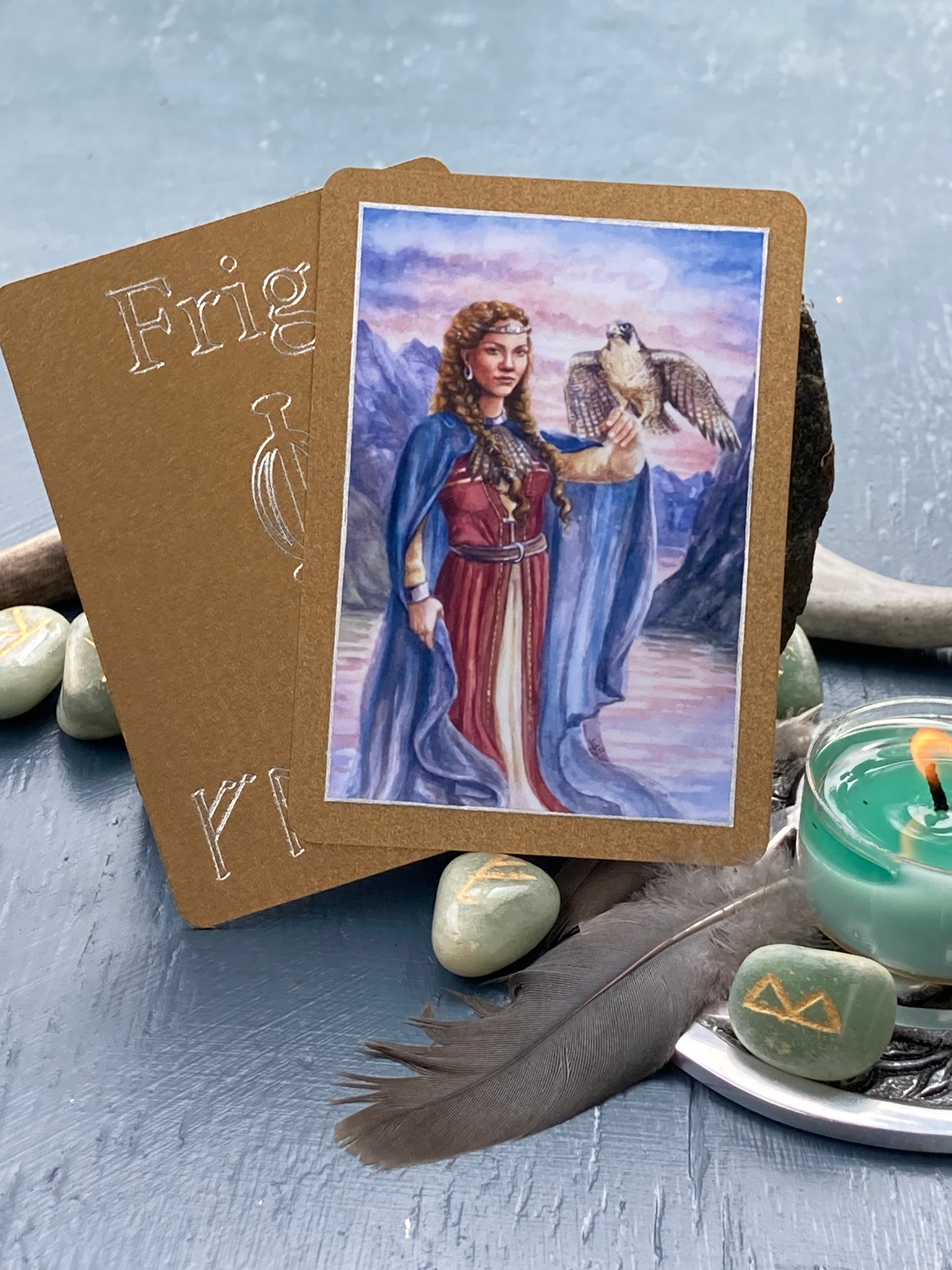 Frigg Prayer Card Frigga Norse Goddess Altar Worship - Etsy Canada