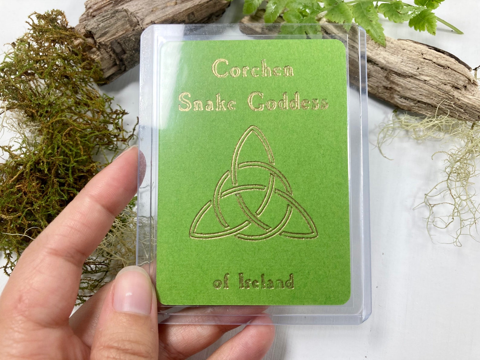 ACEO Art Card Celtic Goddess Corchen Corra Irish Gods Small | Etsy