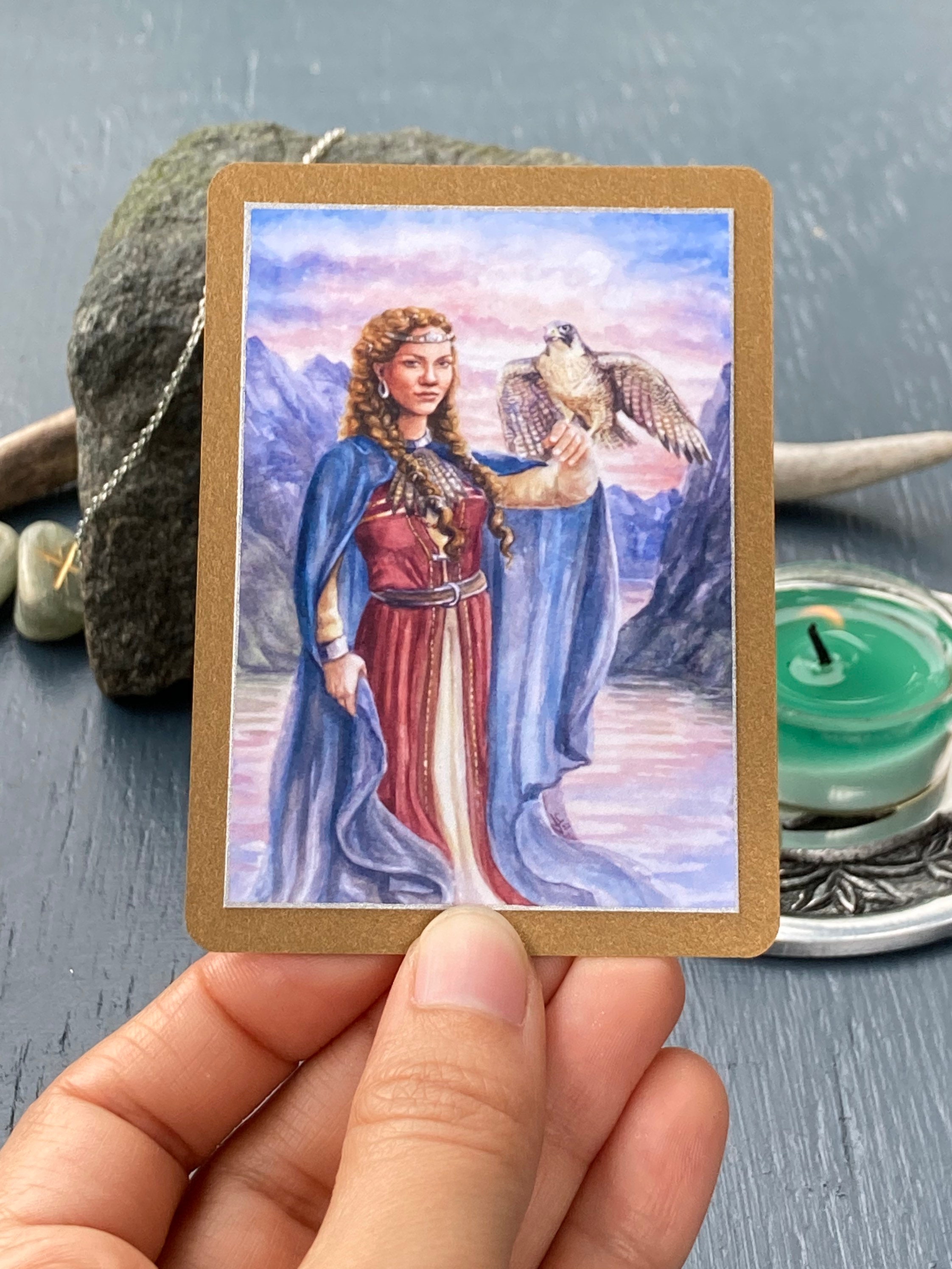 Frigg Prayer Card | Frigga Norse Goddess Altar Worship - Etsy Canada