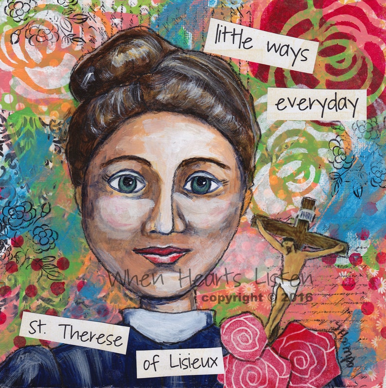 St Therese of Lisieux - St. Therese - Therese of the Little Flower ...