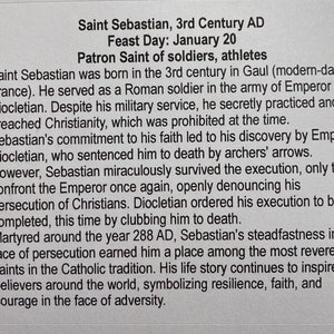 St. Sebastian, Saint Sebastian, Patron Saint, Patron of Athletes ...
