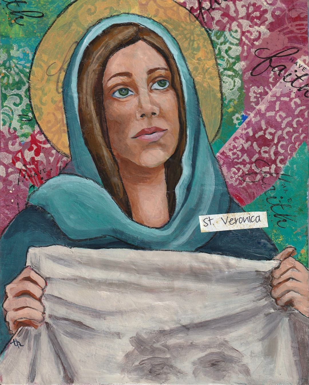 St. Veronica, Patron Saint of Laundry Workers, Patron Saint of ...