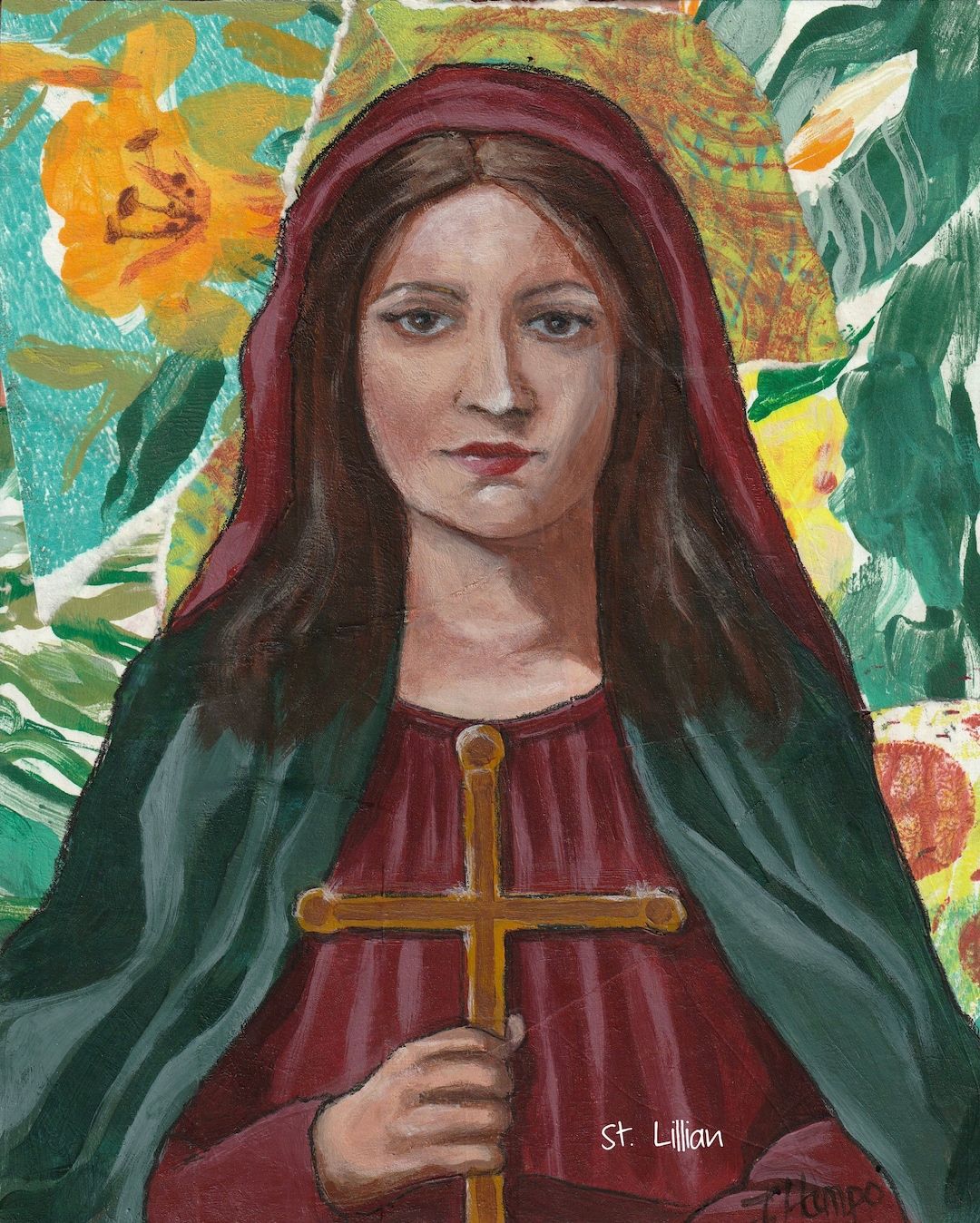 St. Lillian, Patron Saint of Lily, Patron Saint of Elizabeth, Patron ...