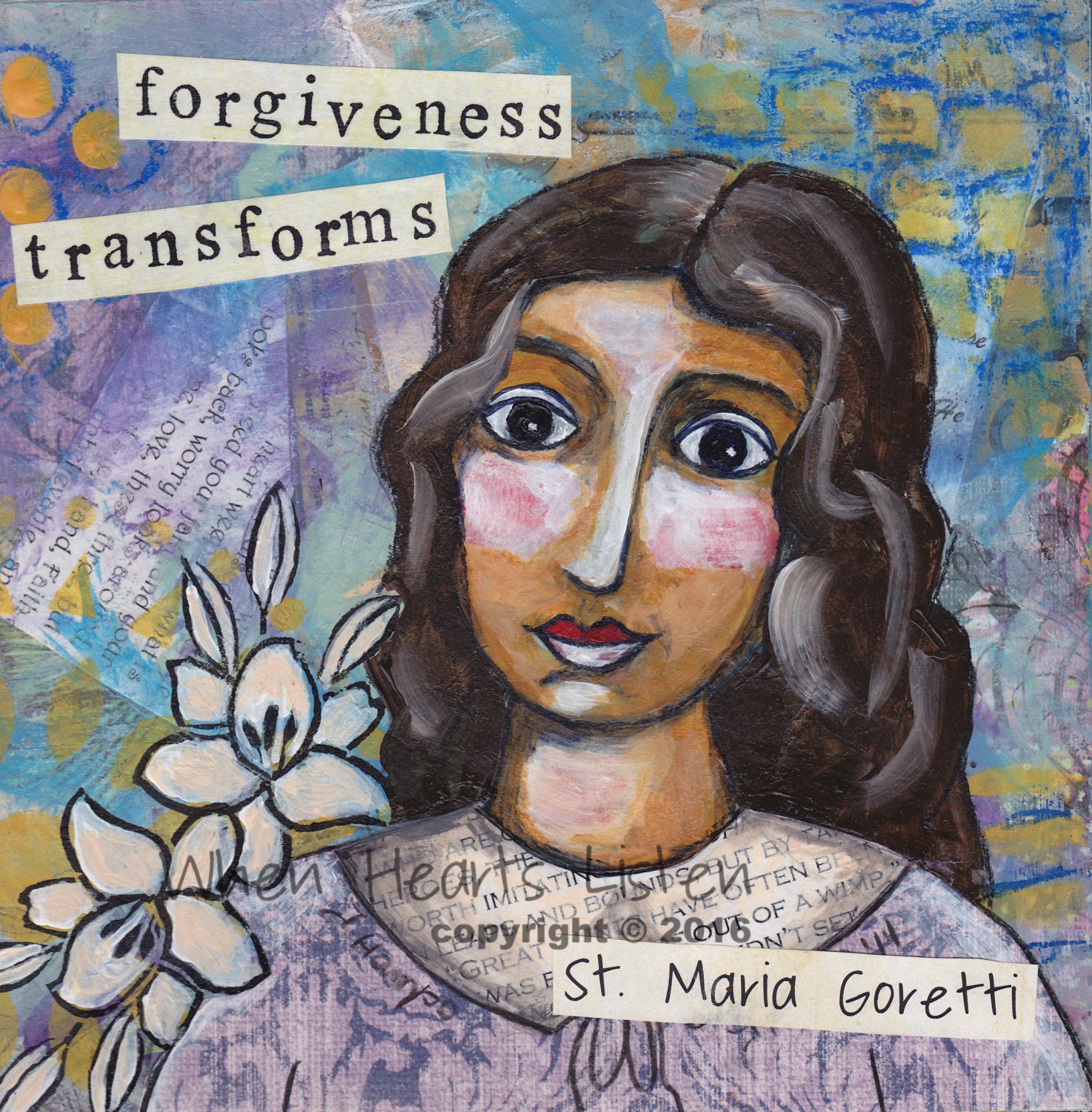 St. Maria Goretti, Patron Saint of Teens, Religious or Confirmation ...