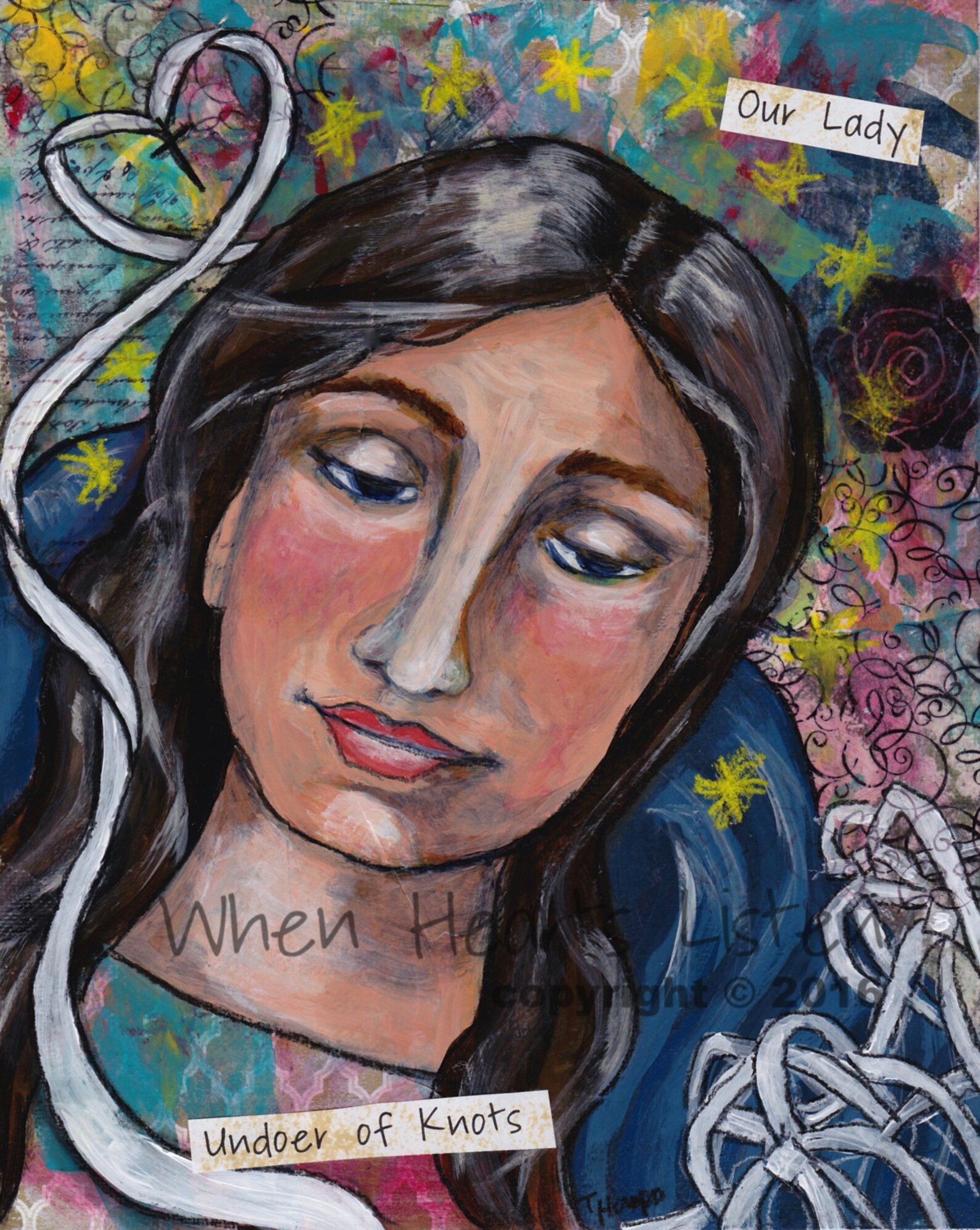 Mary Undoer of Knots, Mary Untier of Knots, Our Lady, Virgin Mother ...