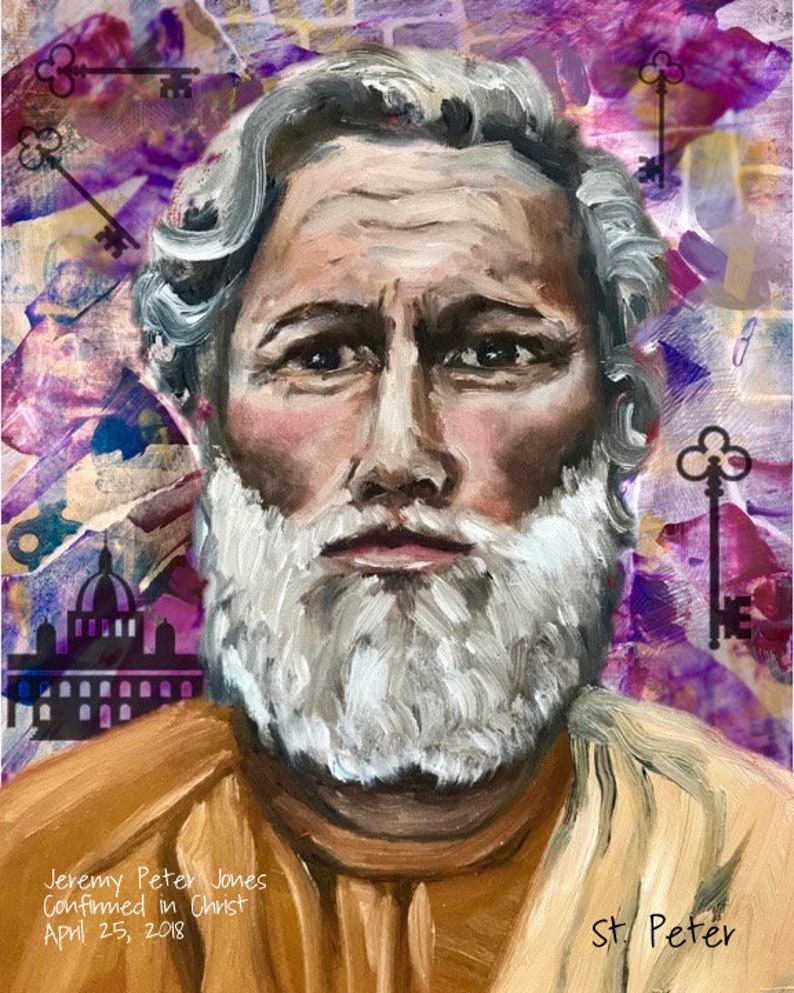 St. Peter the Apostle Patron Saint of the Universal Church - Etsy