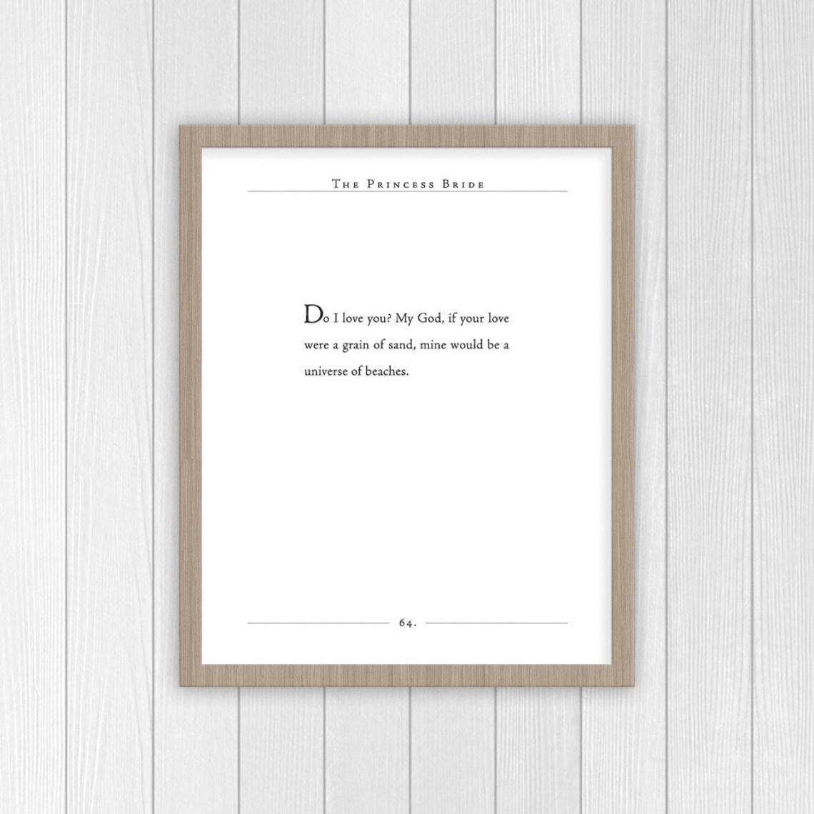 Princess Bride Love Quote | Princess Bride Print | Book Quote ...