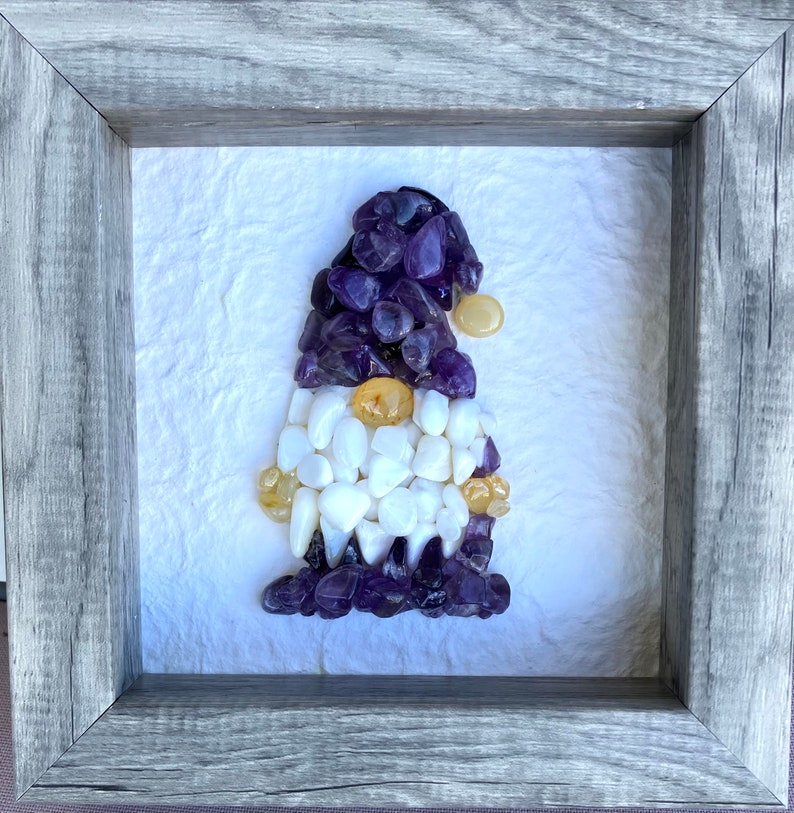 SOLD! Oregon Coast Viking Gnome in 5" Shadow Box Frame - Etsy