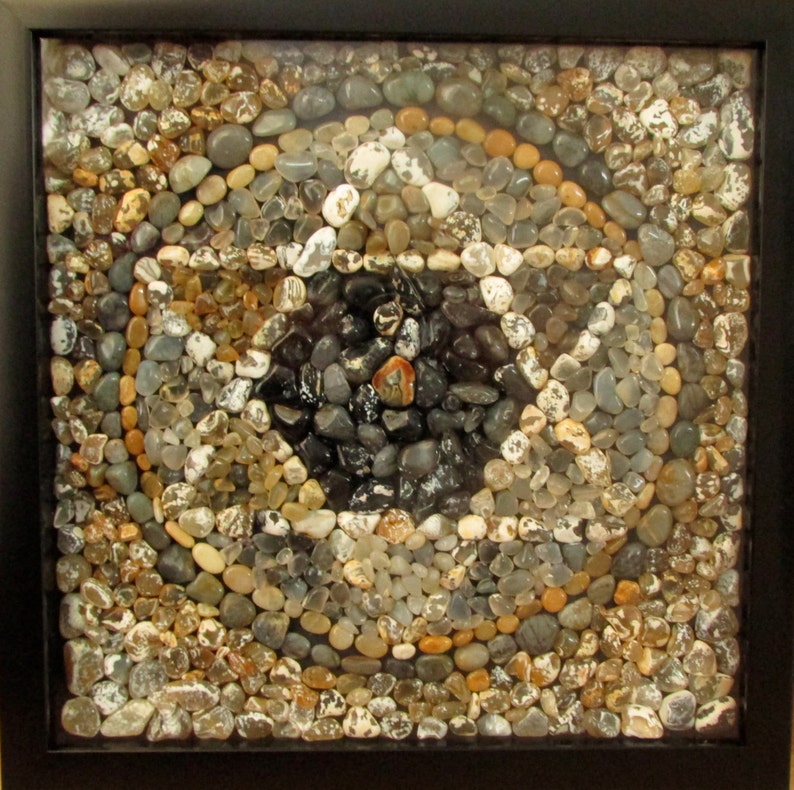 Star of David Mandala Jasper/agate 12 X 12 Handmade Framed Art - Etsy