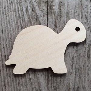 Turtle Shape, 3 20, Laser Cut, Unfinished Wooden Cut Out Shapes for ...