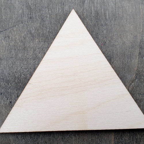 Triangle Controller Button Laser Cut Unfinished Wood - Etsy