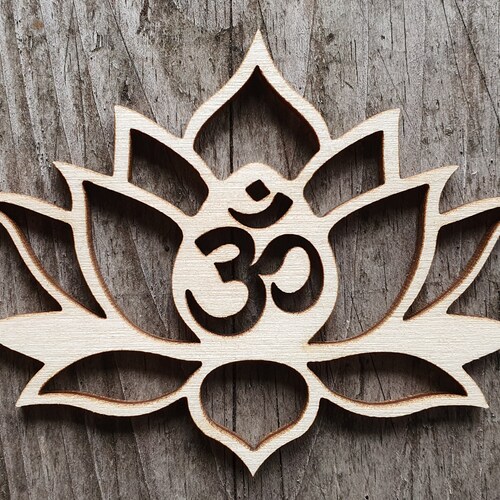 OM Symbol multiple Sizes Cut Outs Wood Craft Supply-sanded - Etsy