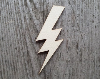 Lightning Bolt Cut Out - Etsy