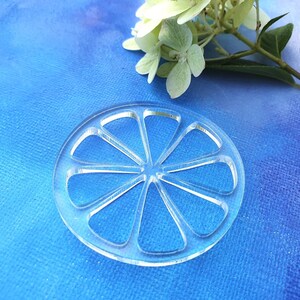 Laser-cut Acrylic Lemon Slice Shape for DIY Craft or Decoration ...