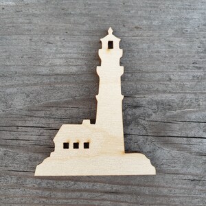 Lighthouse Shape, MULTIPLE SIZES, Lighthouse Cut Out, Laser Cut ...