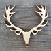 Deer Antlers Shape, MULTIPLE SIZES, Deer Antlers Cut Out, Laser Cut ...