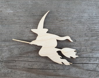 Wood Witch Cut Out - Etsy