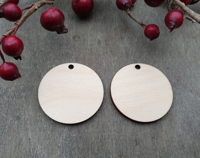 Wooden Earring Blanks 10 50 or 100 Pcs DIY Earrings - Etsy