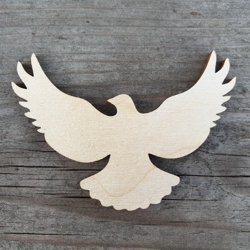 Bird Shape MULTIPLE SIZES Dove Cut Out Laser Cut Doves - Etsy