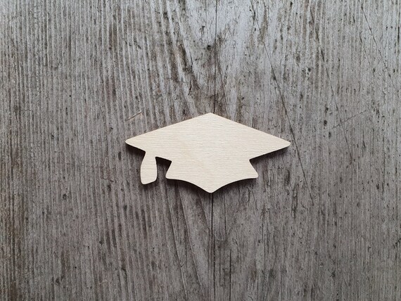 Graduation hat shape MULTIPLE SIZES Graduation cap cut out | Etsy