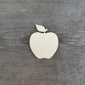 Apple Shape MULTIPLE SIZES Apple Cut Out Laser Cut Apples - Etsy