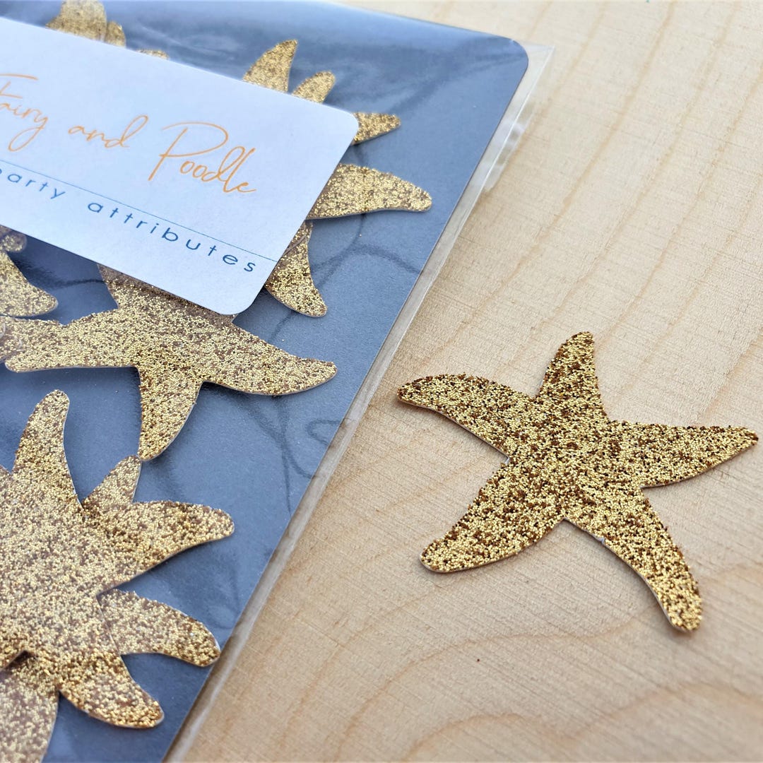 Starfish Confetti, 20 Pcs, Mermaid Party Decorations, Starfish ...