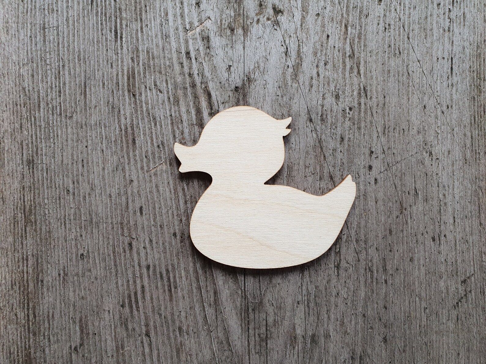 Duck Shape MULTIPLE SIZES Laser Cut Unfinished Wood Cutout - Etsy