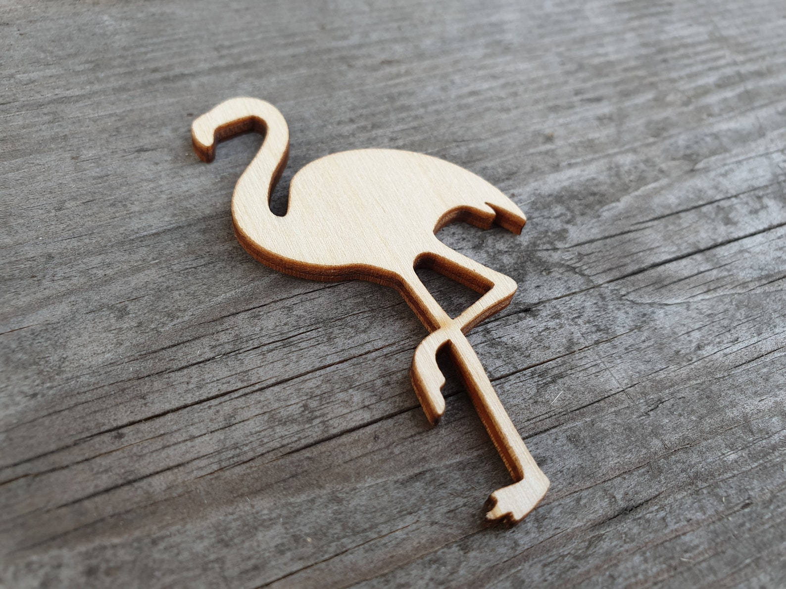 Flamingo Shape MULTIPLE SIZES Flamingo Cut Out Laser Cut | Etsy