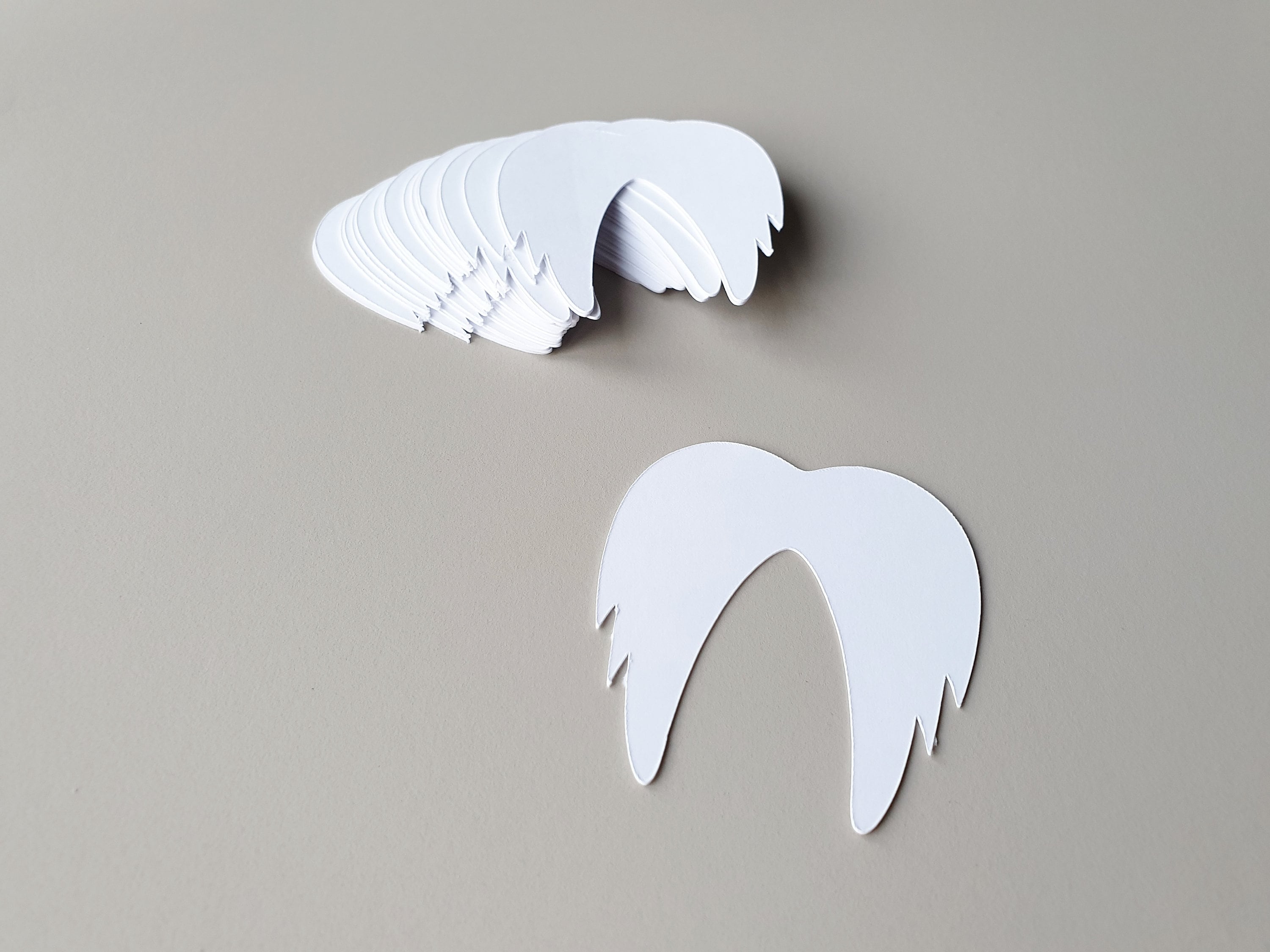 Paper Angel Wings, MULTIPLE SIZES, 20 Pieces, Angel Wings Cut Outs ...