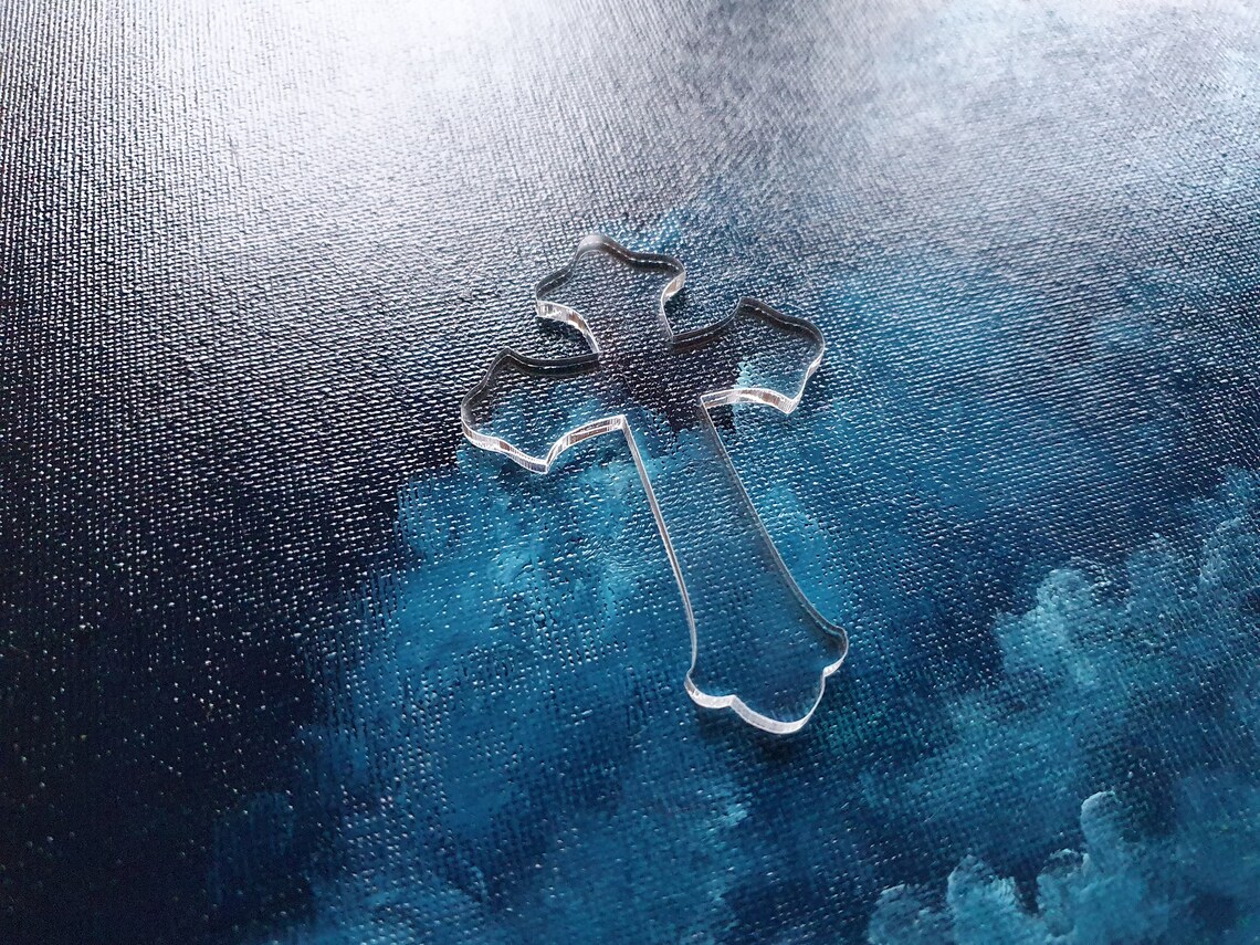 Acrylic Cross Shape 3 20 Laser Cut Acrylic - Etsy