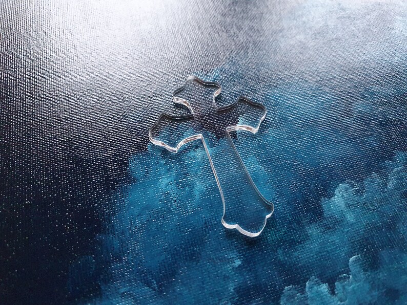 Acrylic Cross Shape 3 20 Laser Cut Acrylic - Etsy