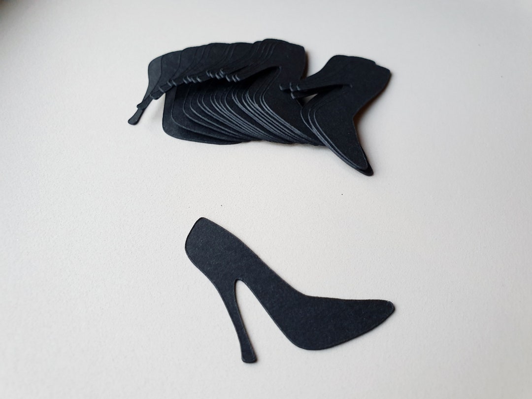 Shoe Cut Out, MULTIPLE SIZES, 20 Pieces, Shoe Die Cuts, Paper Cutouts ...
