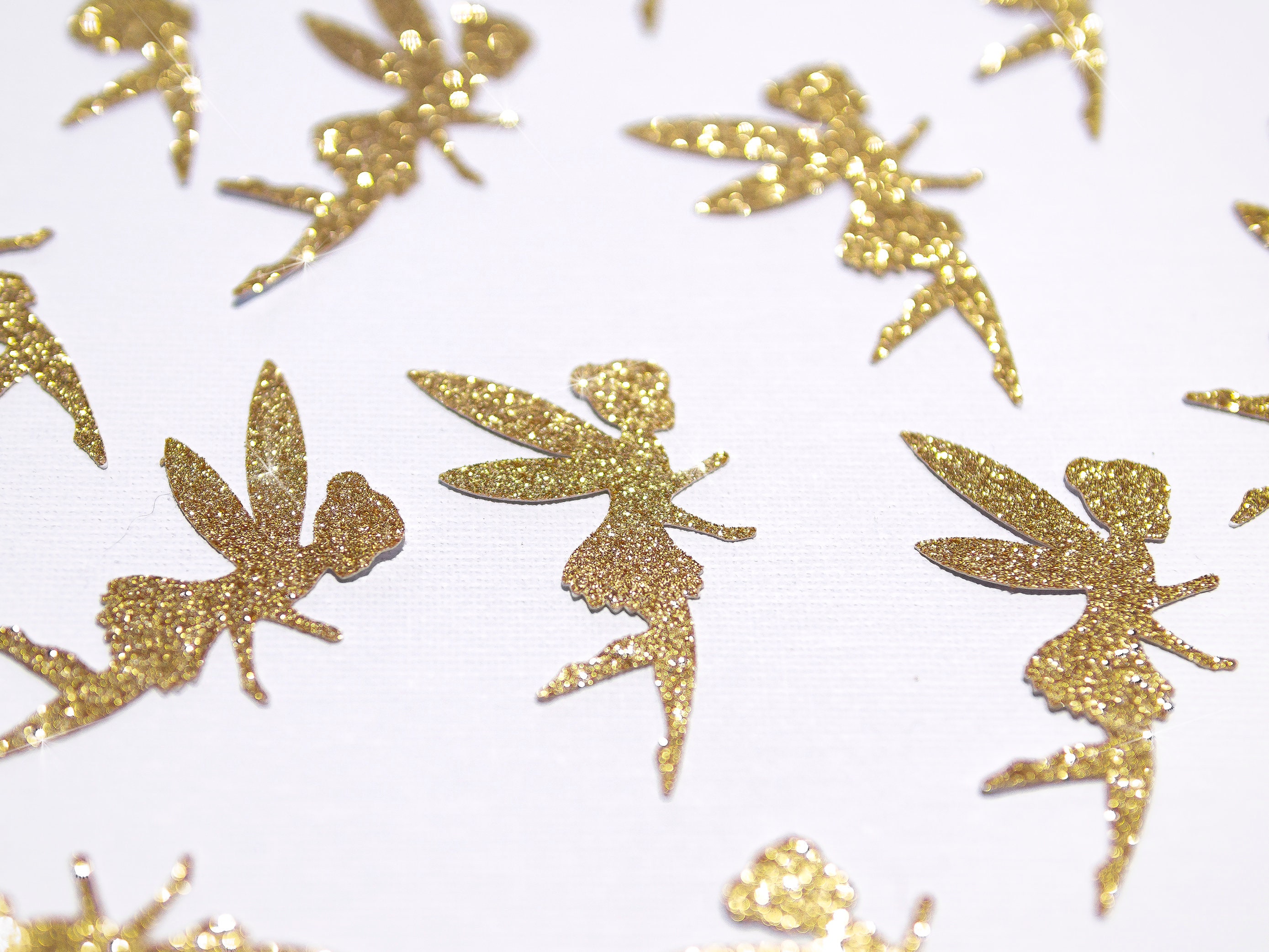 Fairy Cut Out 20 Pieces 1.5 6 Glitter Fairy - Etsy