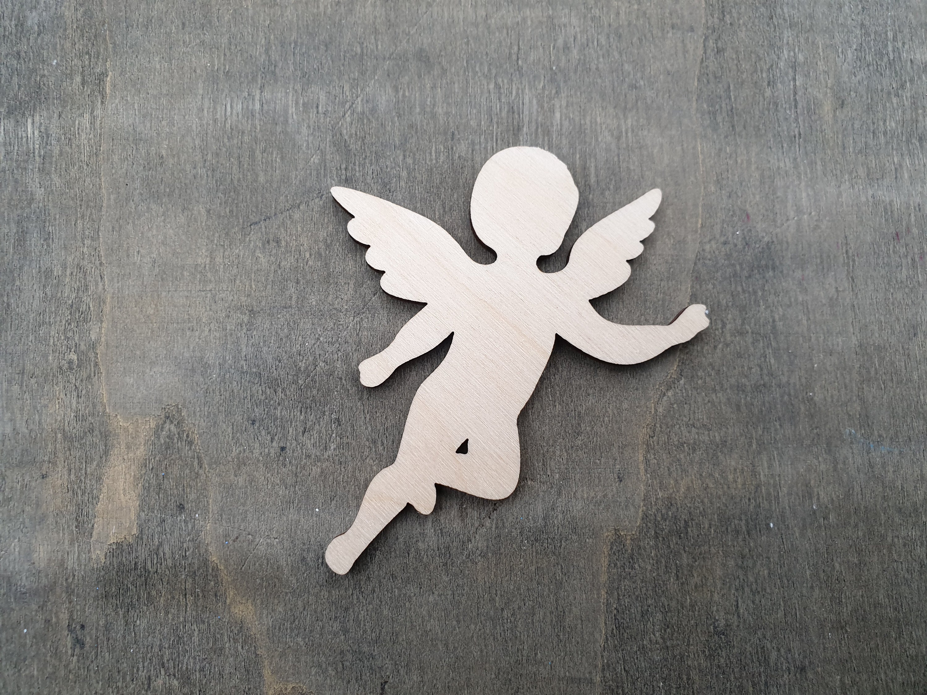 Angel shape MULTIPLE SIZES Angel cut out Wooden shapes | Etsy