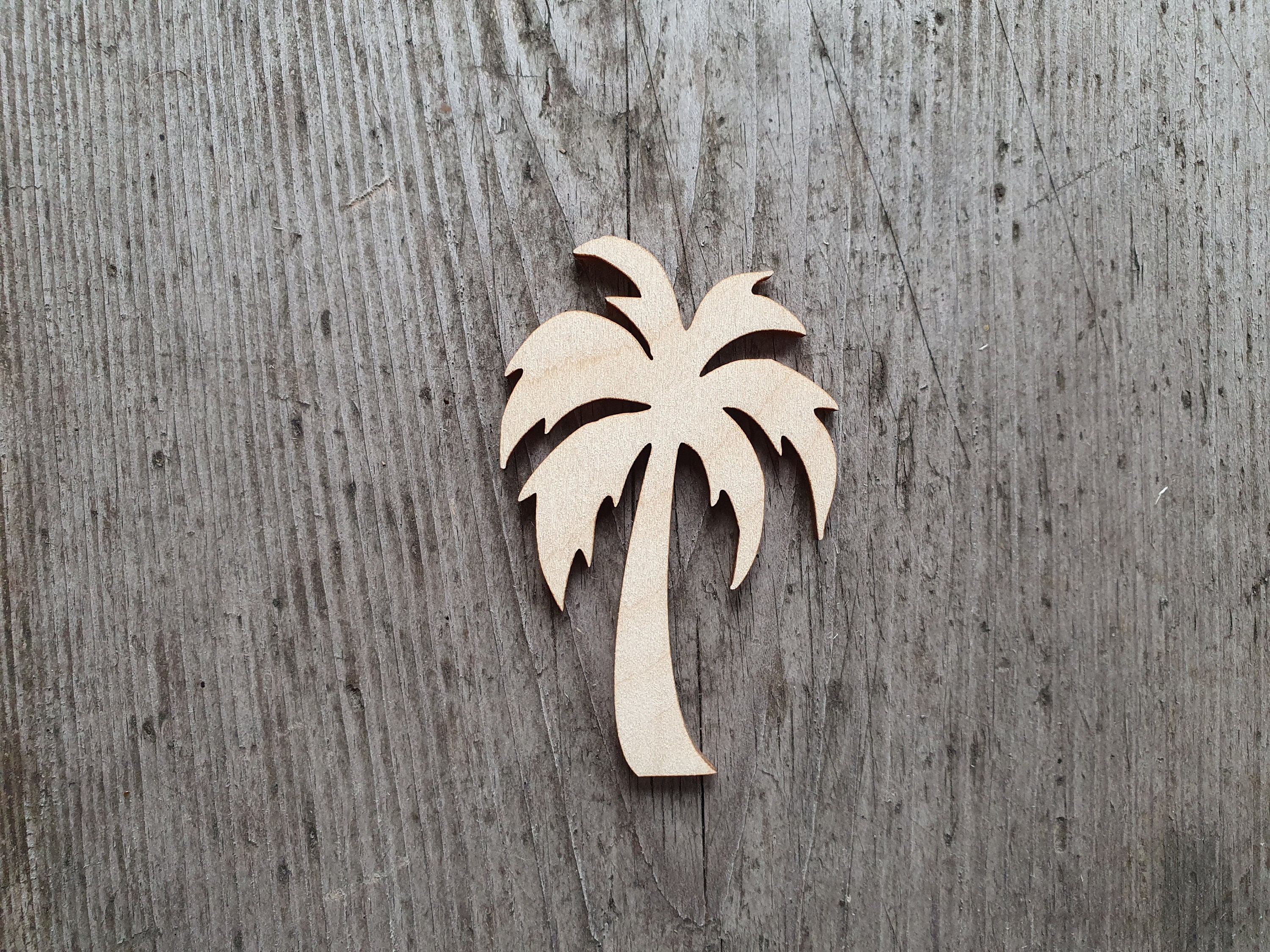 Palm Tree Shape MULTIPLE SIZES Palm Tree Cut Out Wooden - Etsy