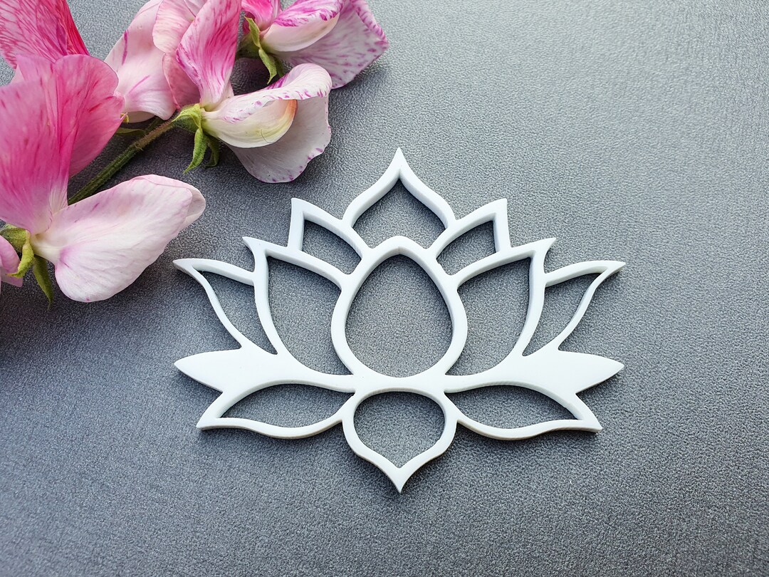 Acrylic Lotus Shape, 2 20, CHOOSE COLOR, Acrylic Cutout Shapes for ...