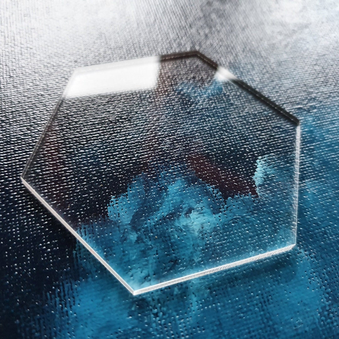 Acrylic Hexagon Shape, 3" - 20", Acrylic Hexagon Blanks, Acrylic ...