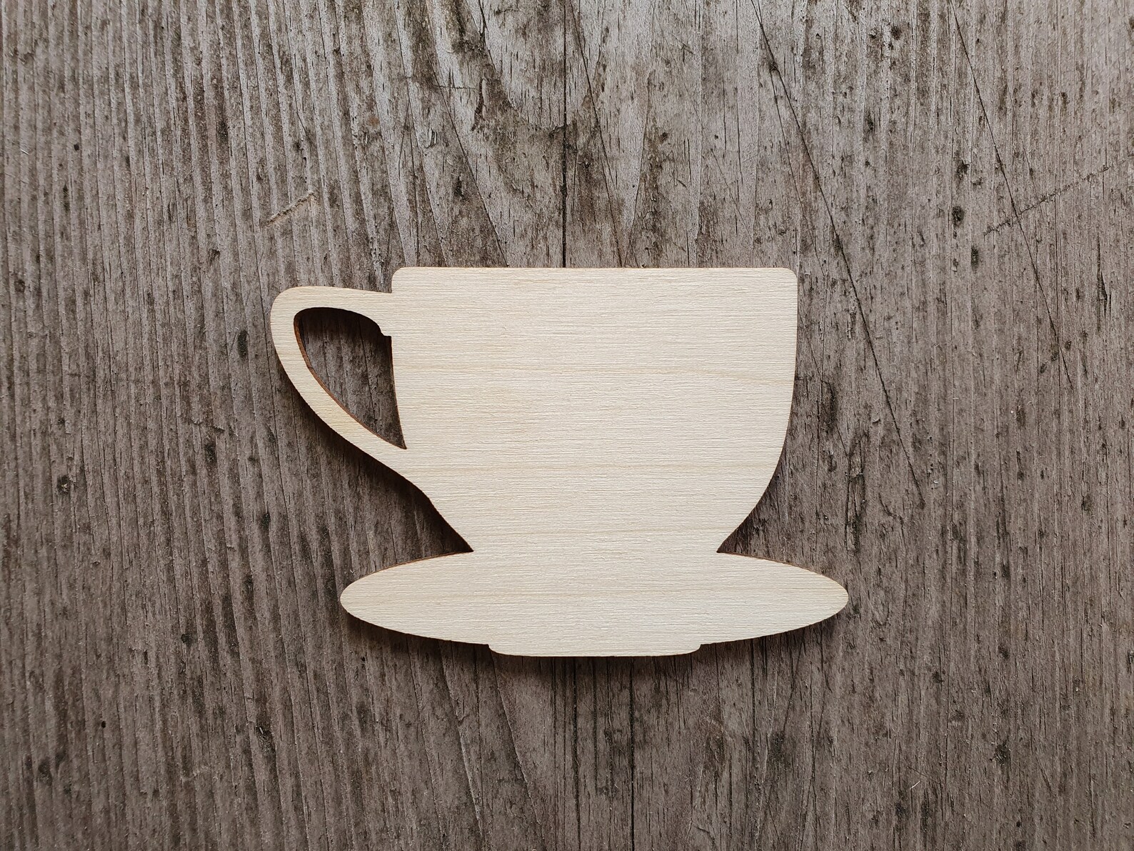 Tea Cup Shape MULTIPLE SIZES Coffee Cup Cut Out Laser Cut - Etsy