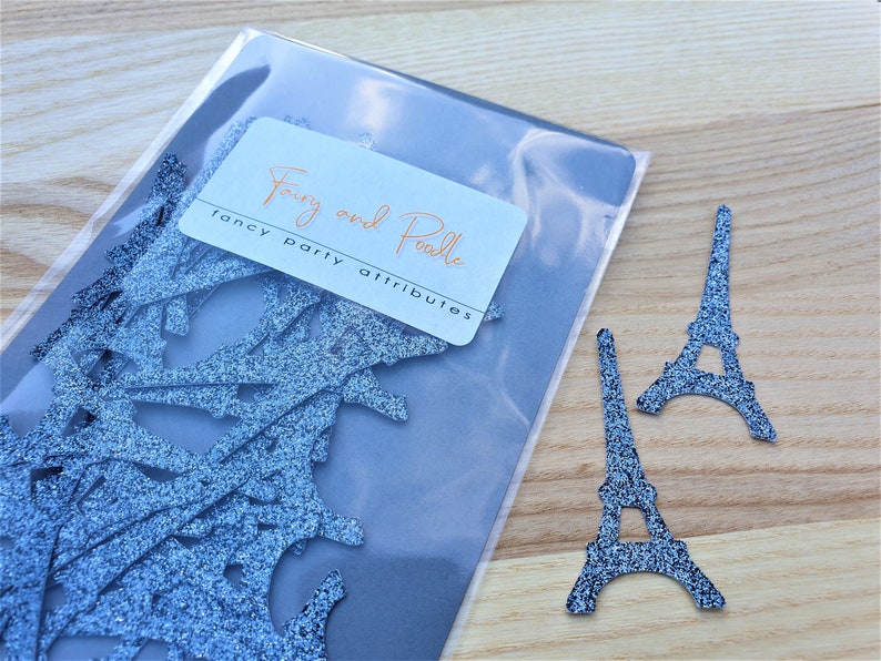 Paris Party Decorations Eiffel Tower Confetti 30 Pcs French - Etsy