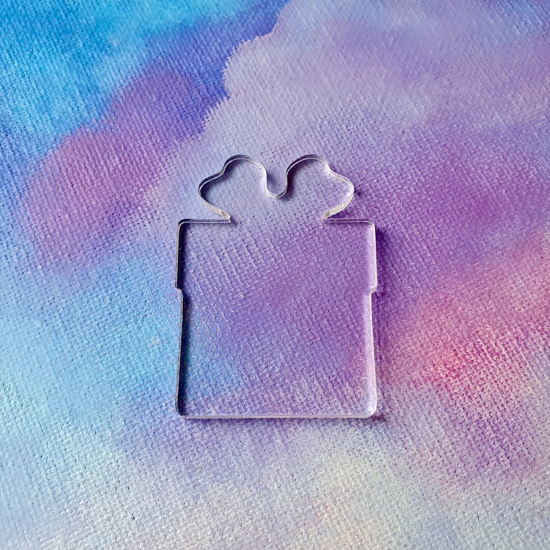Acrylic Gift Box Shape for DIY Craft Projects - Birthday Gift Box ...