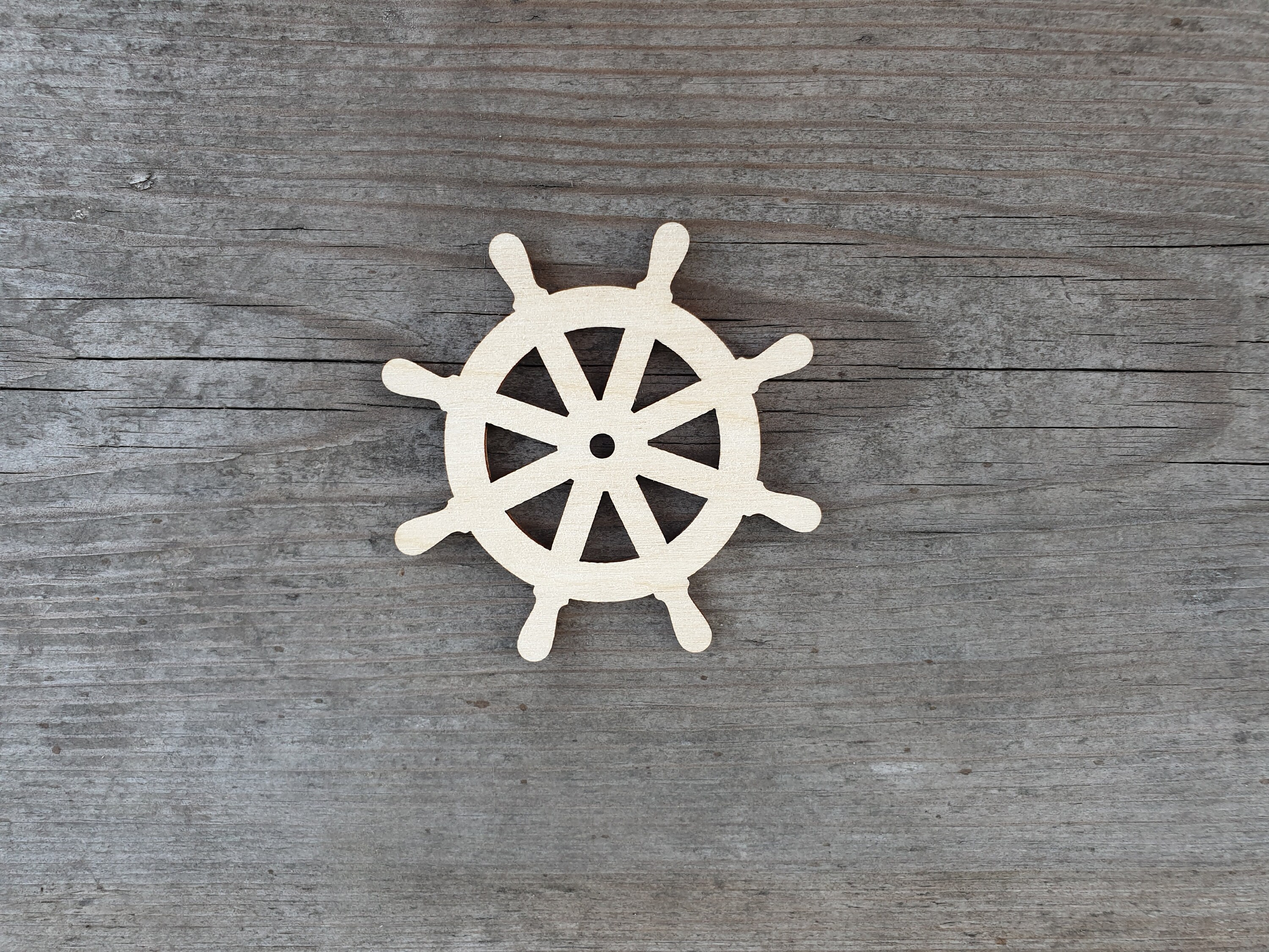 Ship wheel shape MULTIPLE SIZES Ship wheel cut out Laser | Etsy