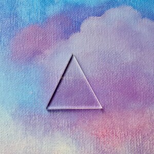 Acrylic Triangle Blanks, Acrylic Triangle Cutouts, Triangle Shape - Etsy