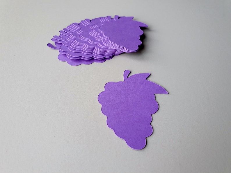 Grapes Cutout MULTIPLE SIZES 20 Pieces Grapes Die Cuts - Etsy