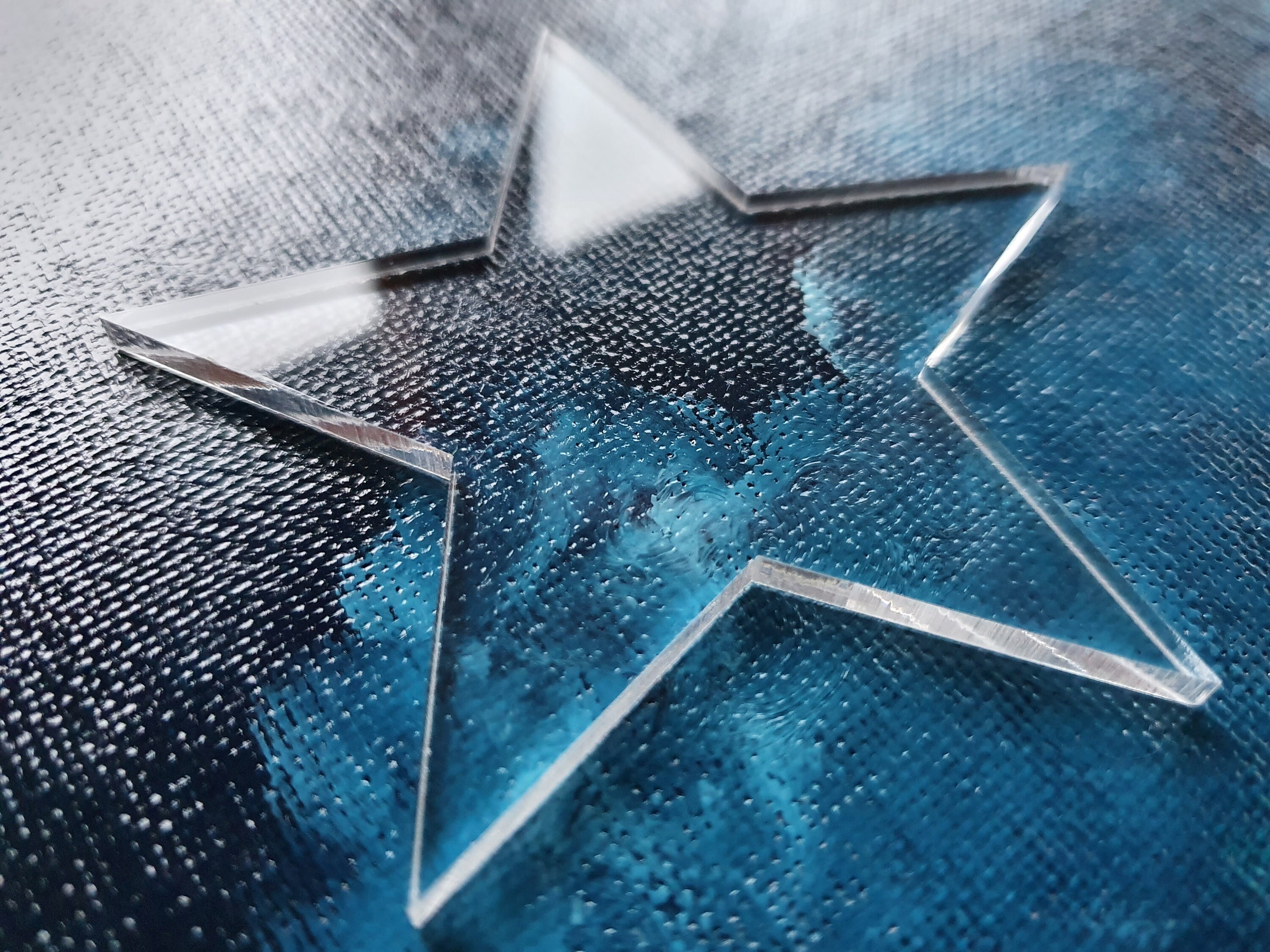 Acrylic Star Shape 2 20 Laser Cut Acrylic Cut - Etsy