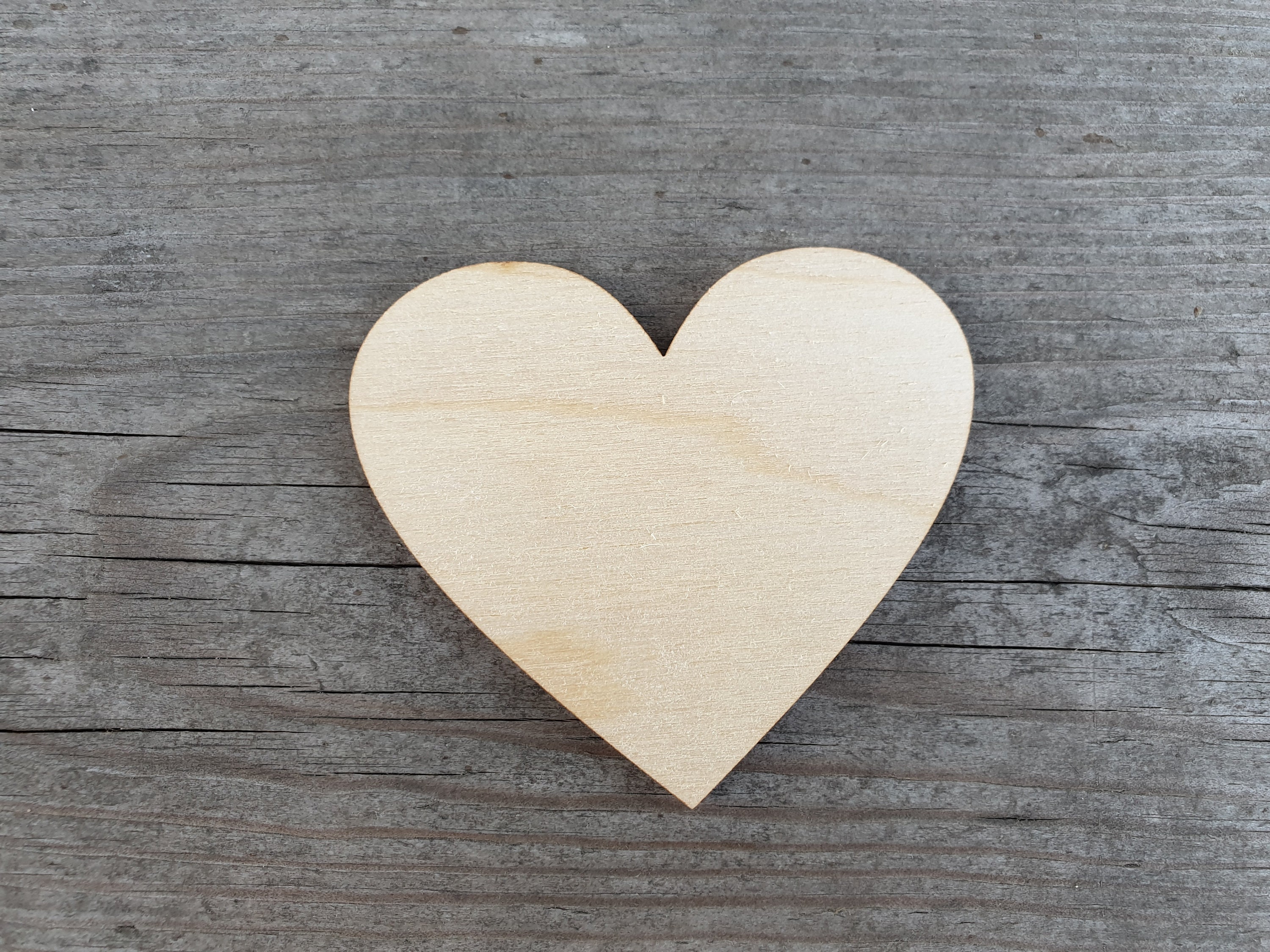 Heart shape MULTIPLE SIZES Heart cut out Laser Cut | Etsy