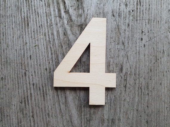 Sculpting & Forming Carving & Whittling Four Multiple Sizes Numbers ...
