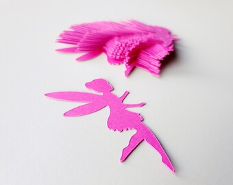 Fairy Cut Out 20 Pieces 1.5 6 Glitter Fairy | Etsy