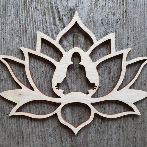 Lotus Flower Shape 3 20 Lotus Flower Cut Out - Etsy