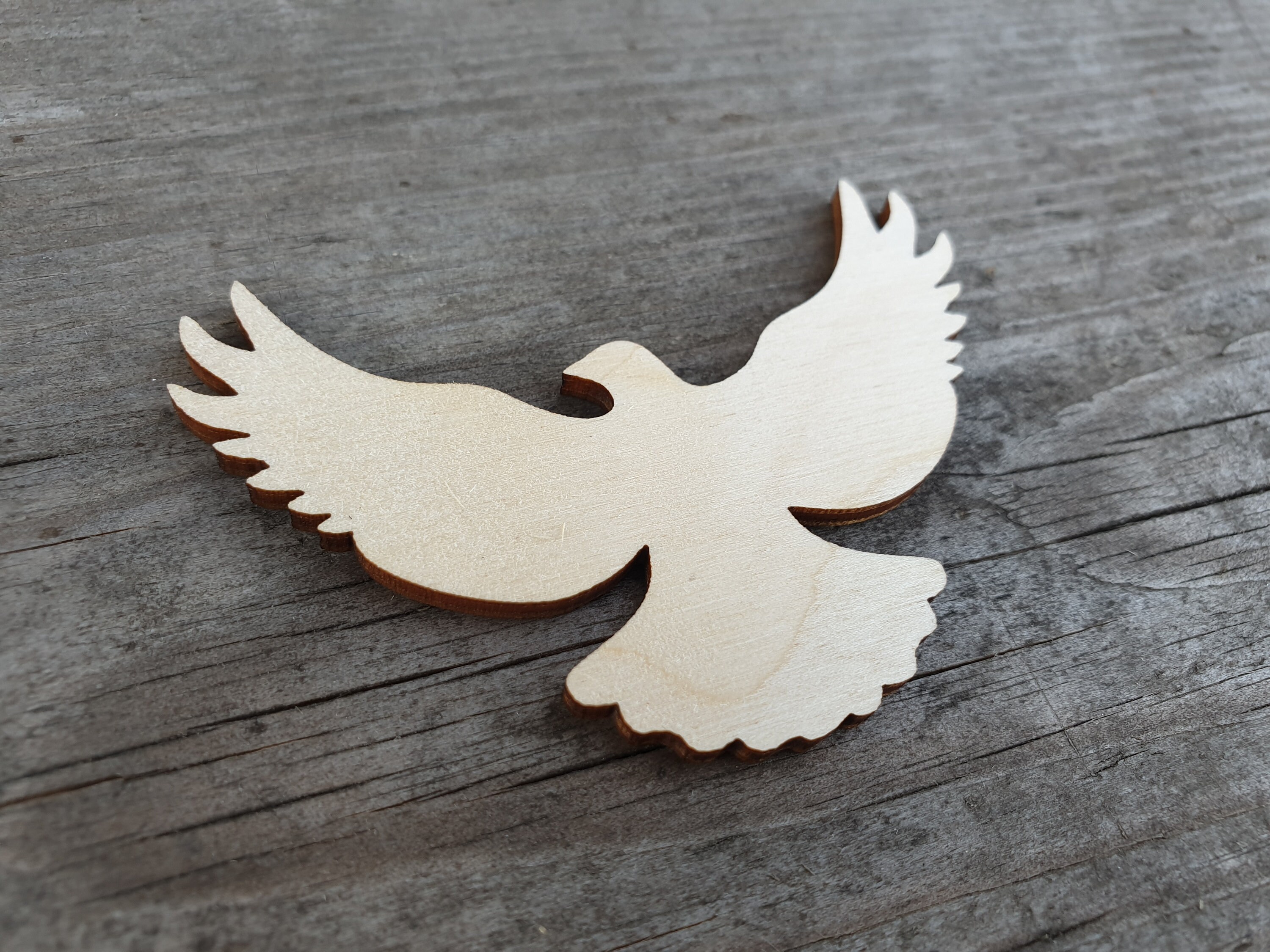 Bird Shape MULTIPLE SIZES Dove Cut Out Laser Cut Doves - Etsy